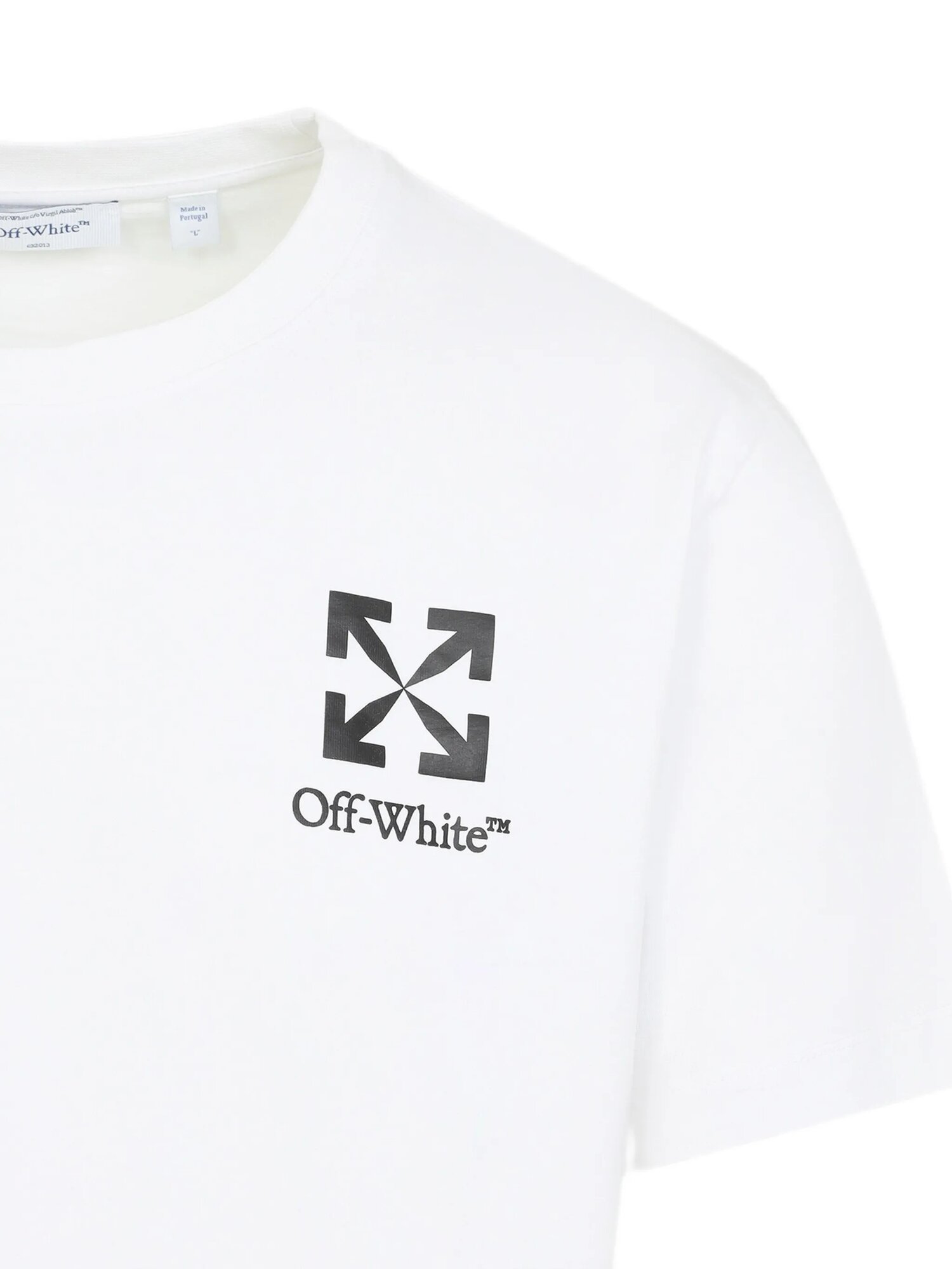 Футболка Off-White, размер 48, белый — фото 1