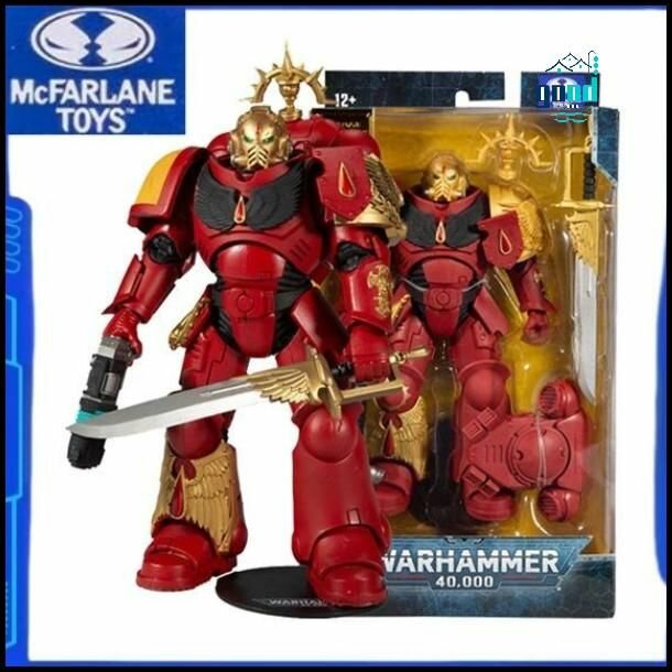 Подвижная фигурка Warhammer 40000 McFarlane Toys, Blood Angels Primaris Lieutenant, конструктор для мальчиков, TDX1030-K-good value -enj