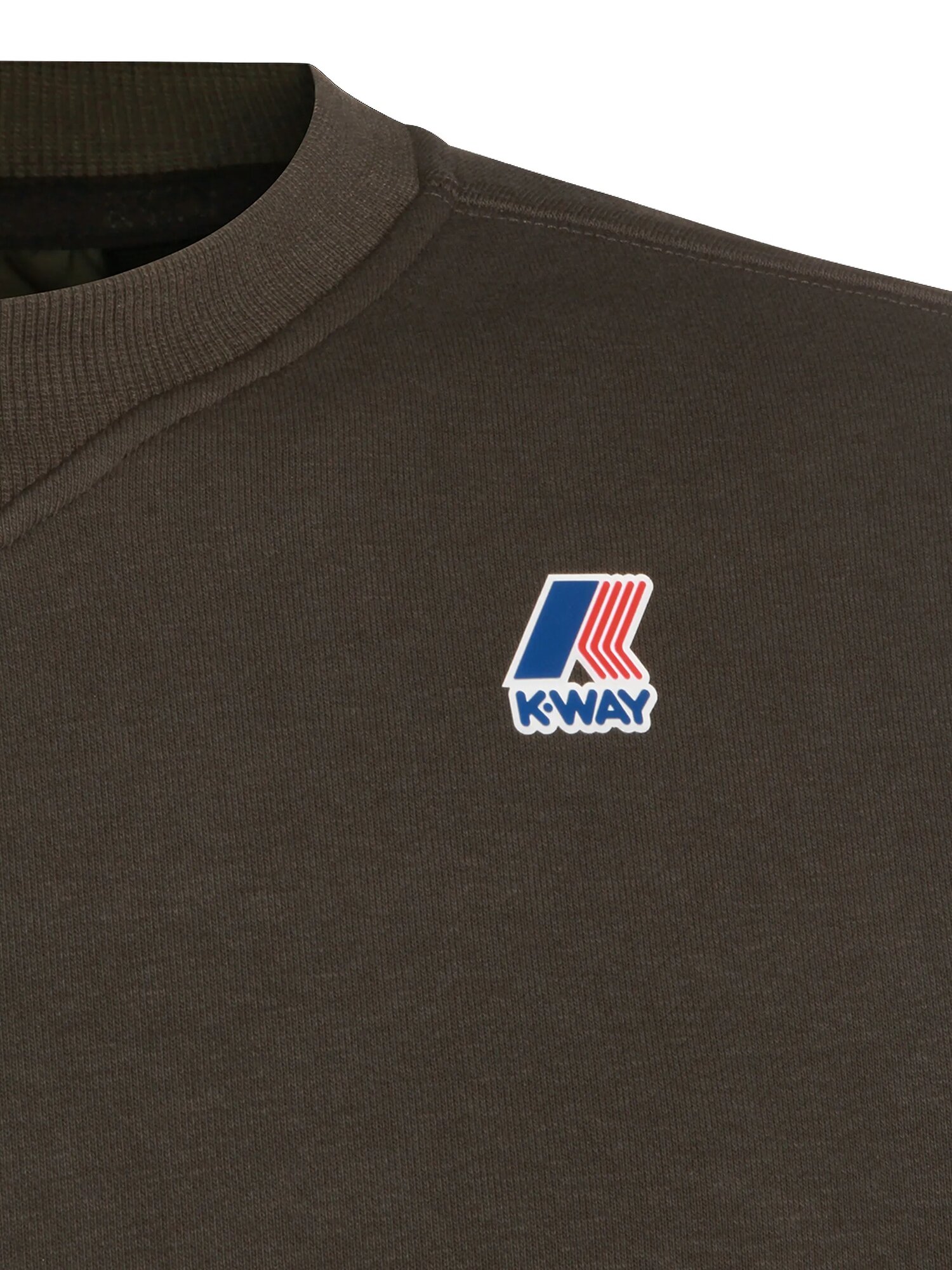 Свитер K-WAY Logo-patch sweater, размер 48, , brown — фото 1
