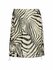 Юбка Zebra-print side-tie skirt