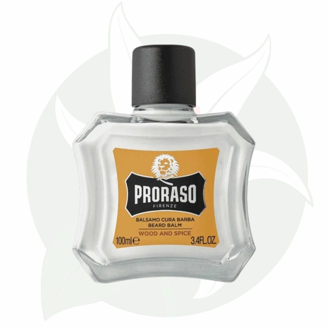 Yellow Proraso Бальзам для бороды Wood and Spice, 100 мл Cura Barba