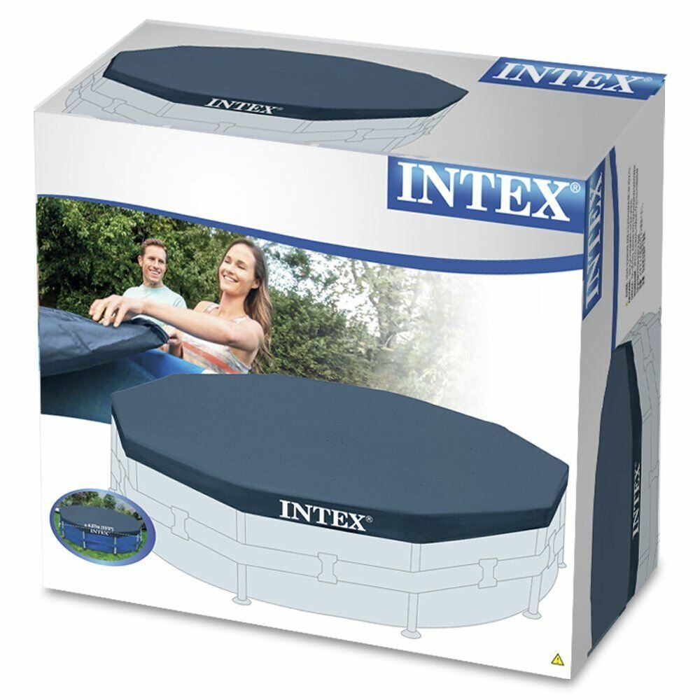 Тент для каркасного бассейна Intex 28031 Metal Frame 366см (D366х25см)