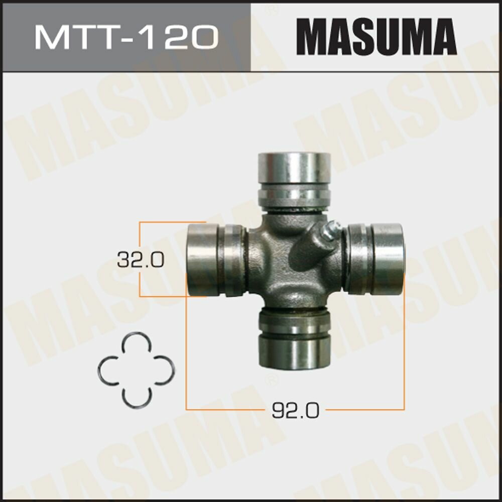 Крестовина кардана masuma mtt-120