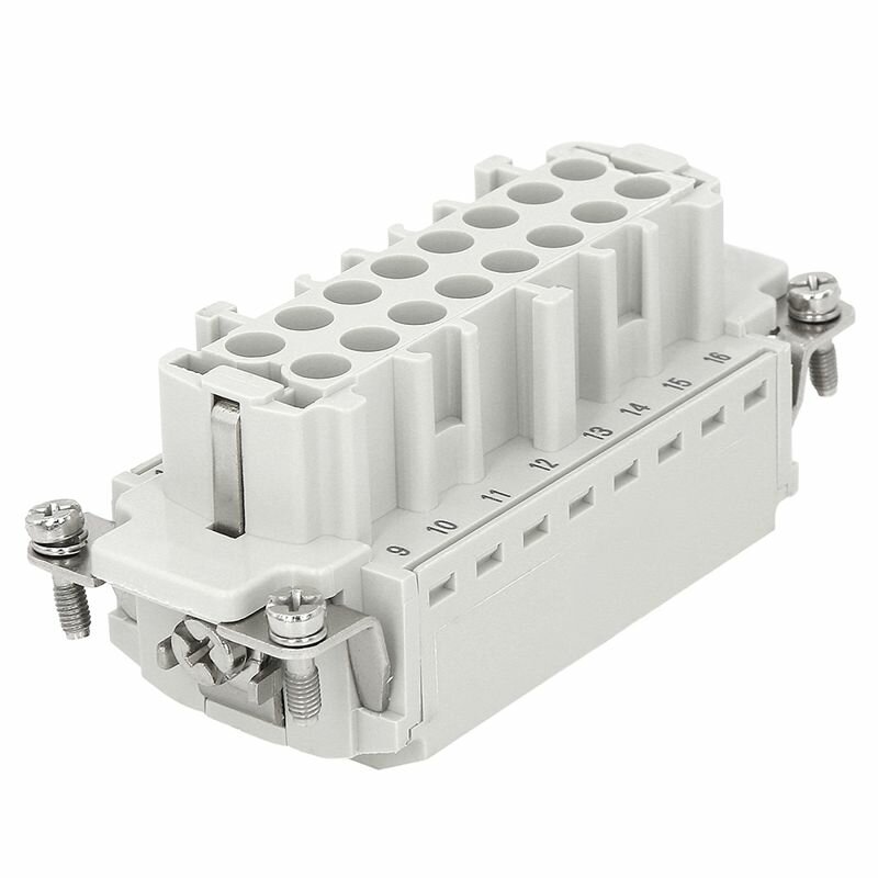 Розетка OptiLink HDC-HE-16-16-FQ-(0.14-2.5) 500В КЭАЗ 352263