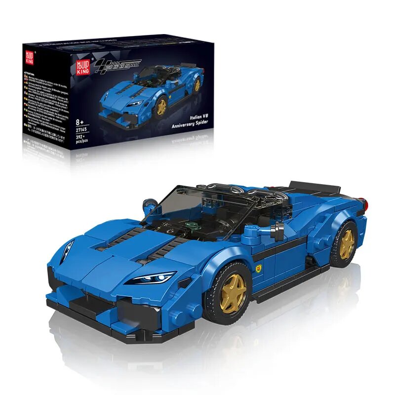 MOULD KING Суперкар Ferrari 105 Anniversary Edition, синий