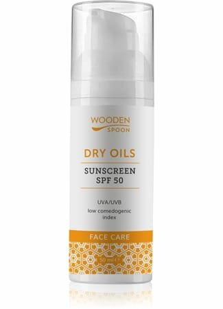 Средство солнцезащитное Wooden Spoon Dry Oils Sunscreen SPF 50, 50 мл