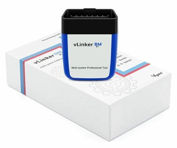 VLinker BM v2.2 (Bluetooth 3.0 - Android и Windows) для BMW / Vgate — фото 1