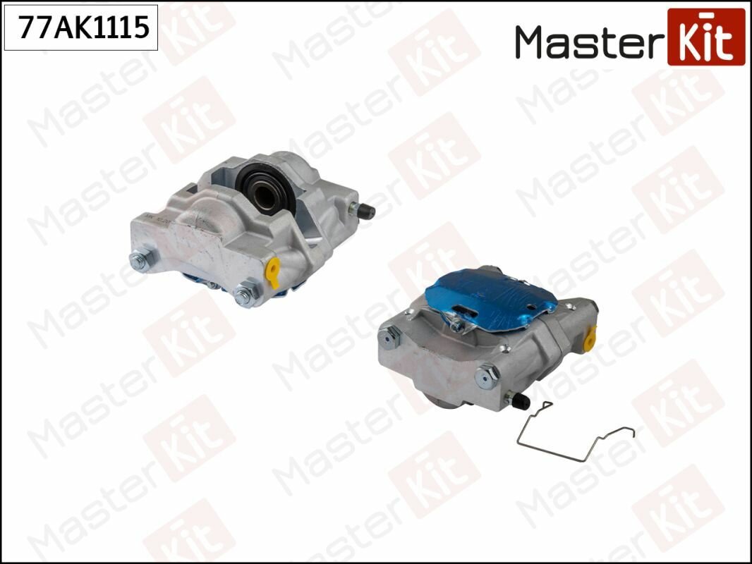 Тормозной суппорт задний правый CITROEN C4 2006 -, CITROEN C5 2004 -, XSARA PICASSO 2004 - MasterKit арт. 77AK1115