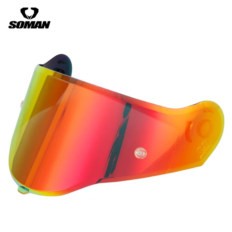 Козырек для шлема SOMAN Deep Revo Red