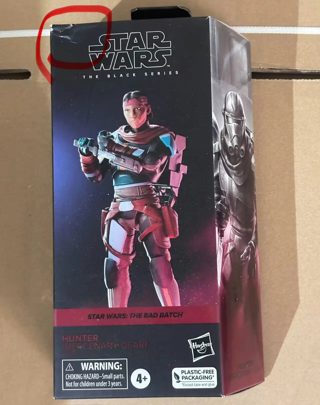 Star Wars: The Bad Batch Hunter Mercenary Geari, Цвет: Box damaged-R