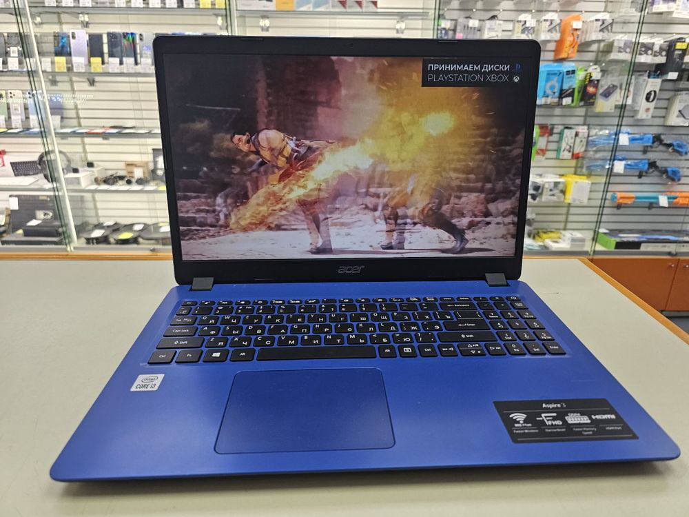 Ноутбук Acer; Core i3-1005G1, Intel UHD Graphics, 8 Гб, 256 Гб, Нет Б/У Уценка