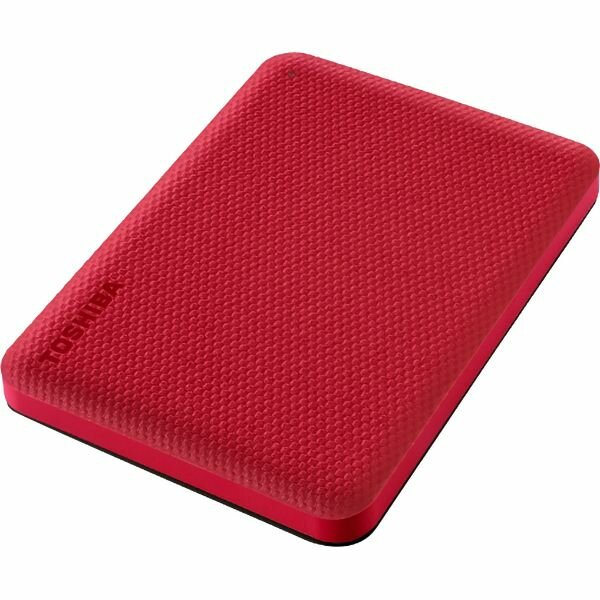 Toshiba 1 ГБ Внешний жесткий диск HDTCA10ER3AA (HDTCA10ER3AA), красный