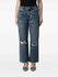 Джинсы Distressed frayed jeans 