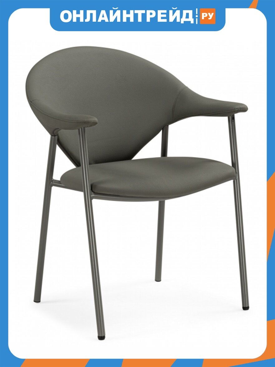 Стул на металлокаркасе Woodville Vigo gray