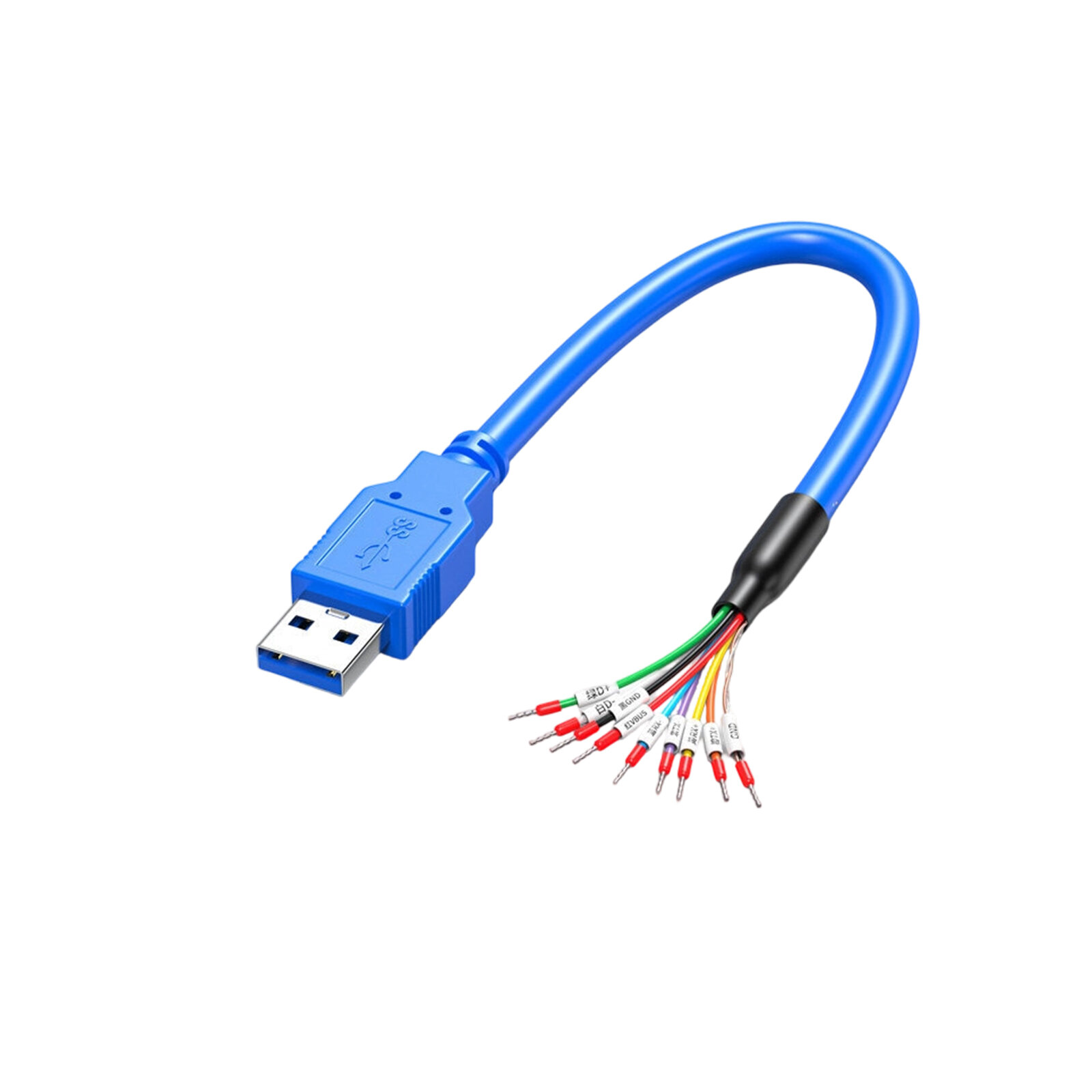 USB-кабель-переходник с печатью на рукаве, фольгированная