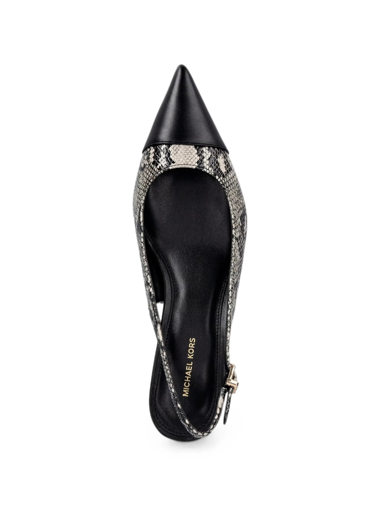 Туфли Michael Michael Kors Amara snake-effect pointed-toe pumps, размер 6 US — фото 1