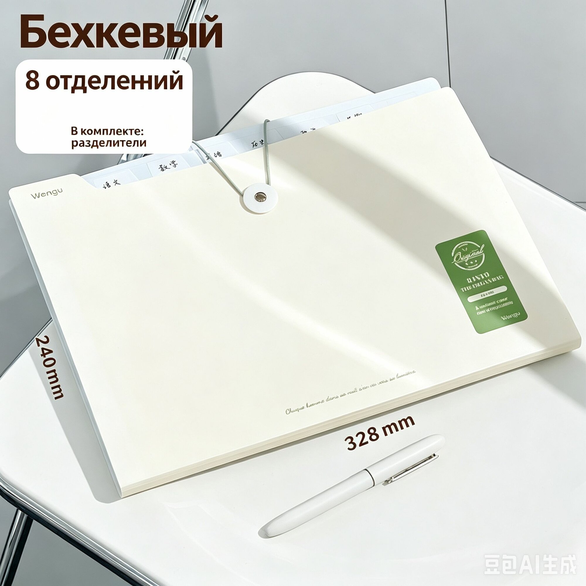Многослойная папка-органайзер формата А4, прозрачная сумка для тетрадей и тестов, пастельные цвета, большая емкость, для школьников