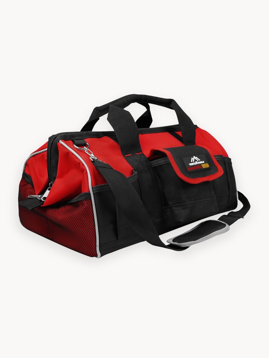 Сумка для инструментов VertexTools WEB 42 кармана, макс. 25 кг, 450 х 280 х 250 мм.