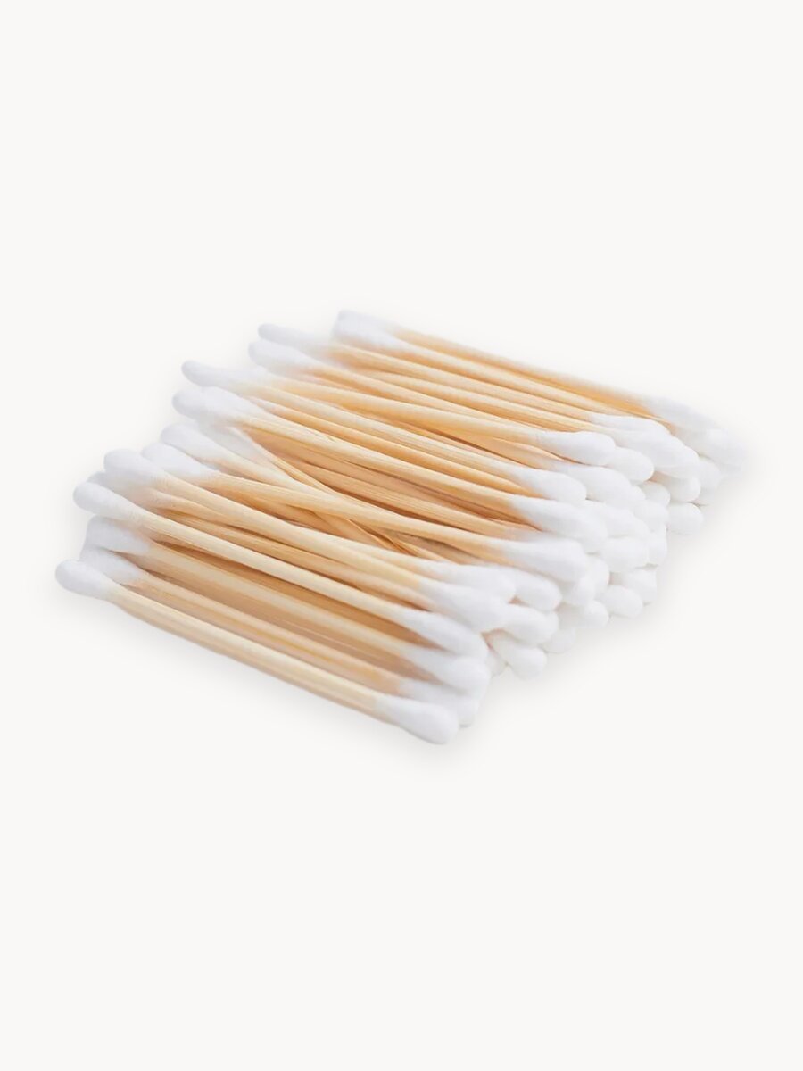 Ватные палочки бамбуковые ( 1000 шт). ЭКО бамбуковые палочки 100% хлопок