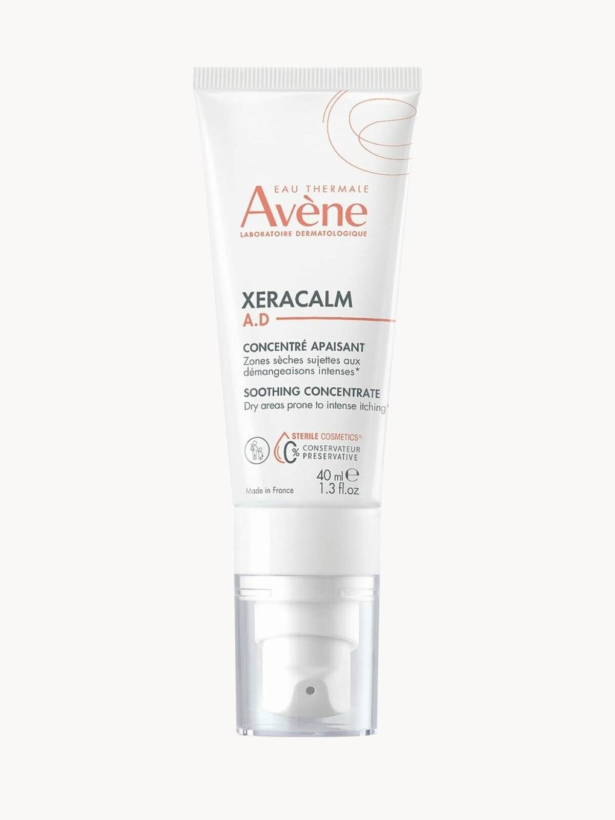 Авен ксеракалм АД Успокаивающий концентрат, 40 мл | AVENE XeraCalm A.D. Soothing concentrate