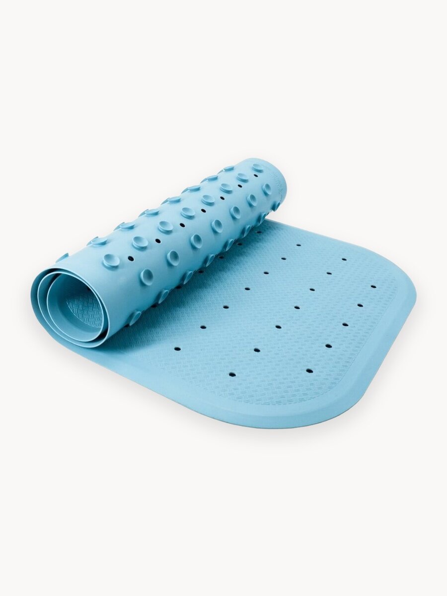 Коврик для ванной противоскользящий / HOMO / Резиновый детский коврик для ванной на присосках 35*76 см