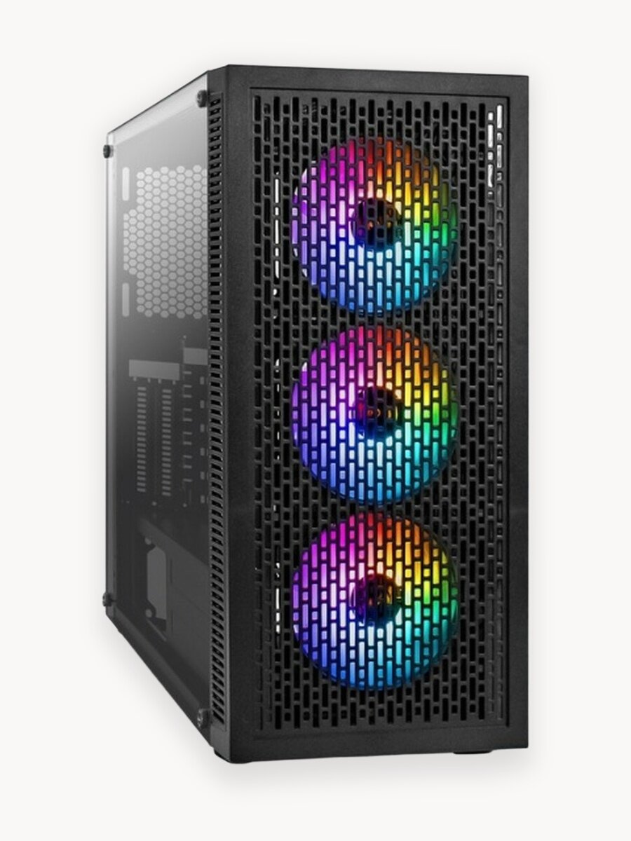 Корпус Exegate EVO-5001A, черный (EX295766RUS)