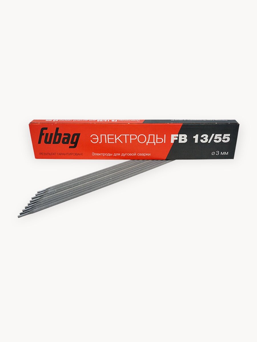 Электрод сварочный с основным покрытием FB 13/55 D3.0 мм (пачка 0.9 кг)