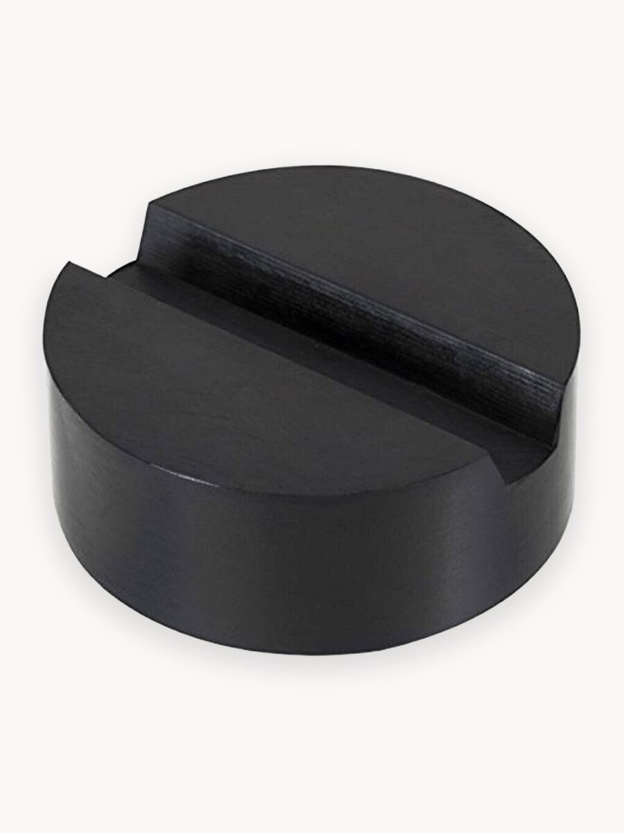 Опора 11073 универсальная с прорезью на подкатной домкрат, диаметр 81 высота 36 мм