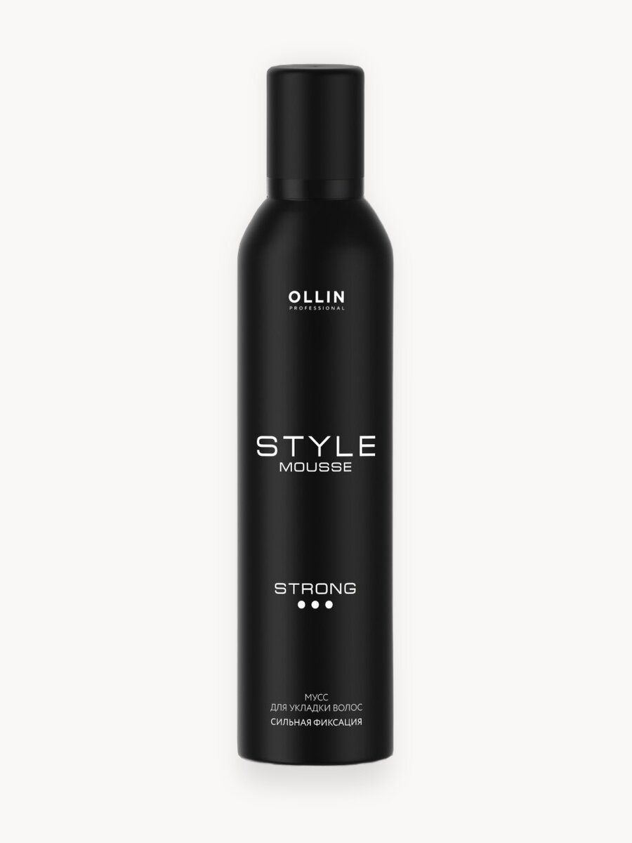 Мусс для укладки волос OLLIN PROFESSIONAL Style сильной фиксации 250 мл