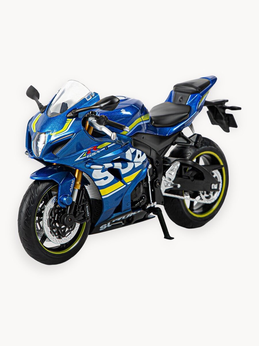 Мотоцикл металлический ТМ "Автопанорама", коллекционная, свободный ход колес, М1:12, JB1251501