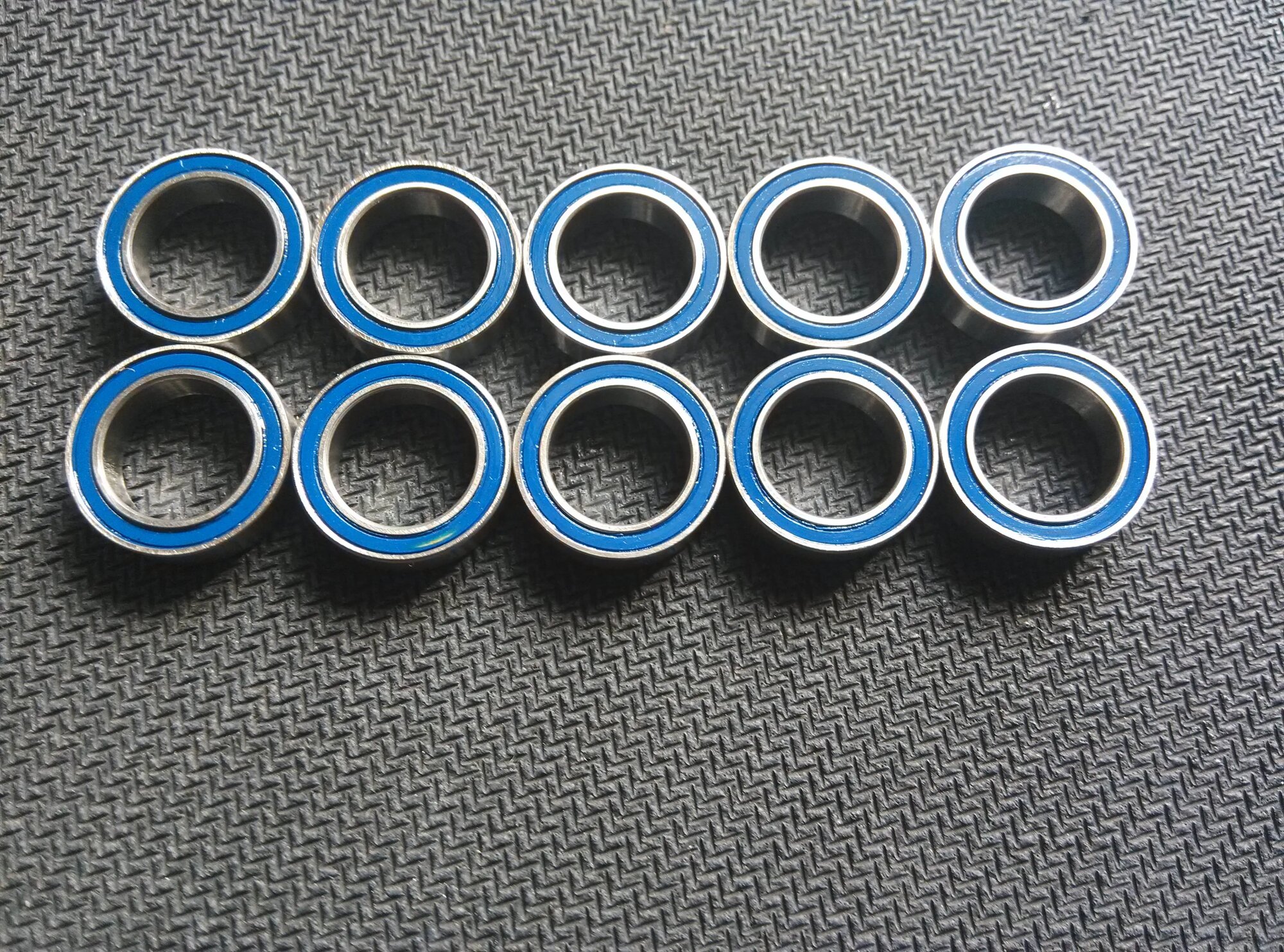 13X19X4 10 шт. MR1913 2RS ABEC3 синие резиновые уплотнения подшипник 13x19x4 мм RC