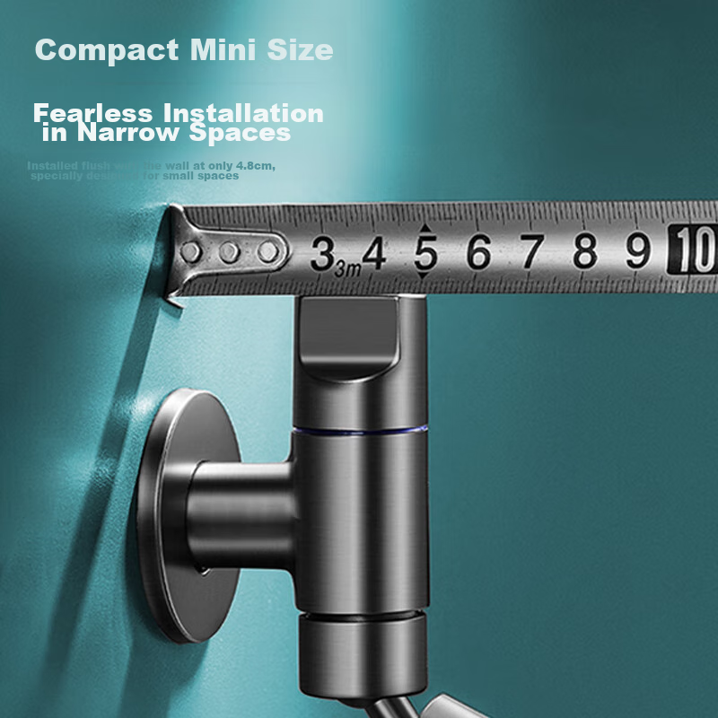 Yujin (HSPA) mop pool faucet bathroom balcony faucet gun gray mini single cold tap 7050