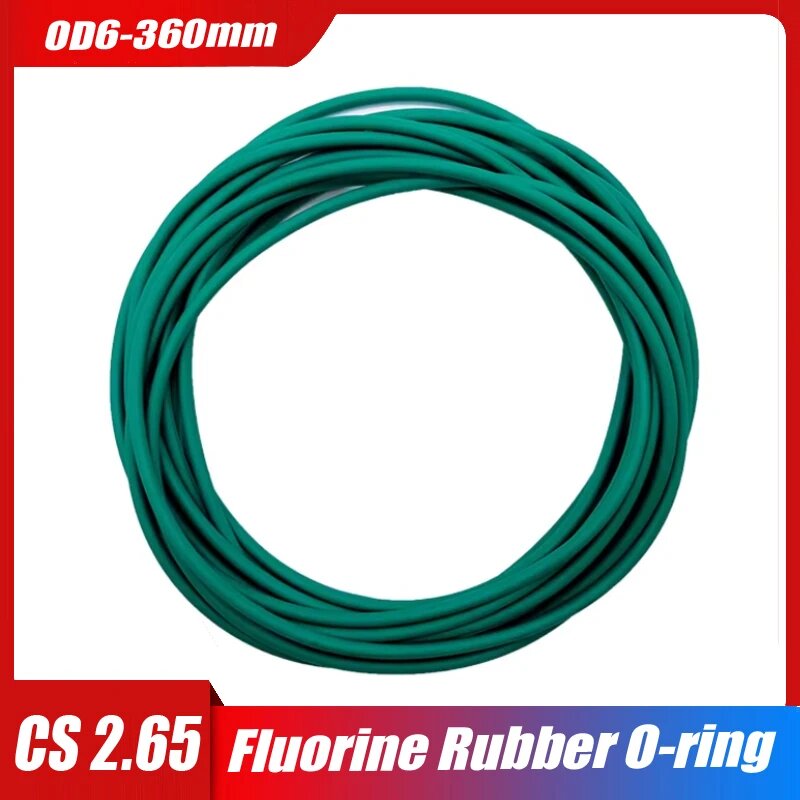 Фторкаучуковое уплотнительное кольцо CS2.65mm ID6mm-360mm ID157.5mm CS2.65 1Pc