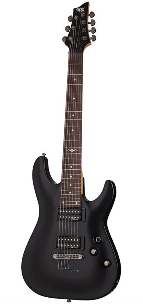Schecter SGR C-7 BLK Элетрогитара