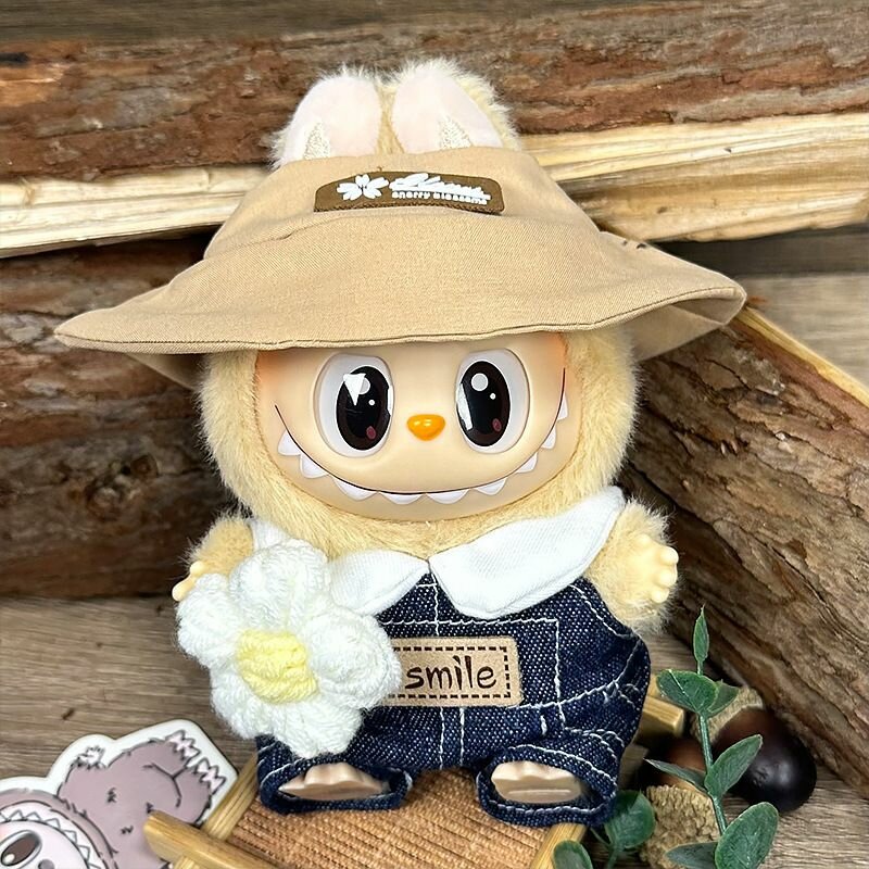 Одежда для куклы Sitting Party 17 см, универсальный костюм первого и второго поколения Labubu, модный наряд