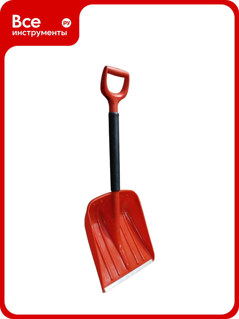 Снеговая, LWI, автомобильная лопата LWI Кронос глубокая, красная, 350x440 мм LWI-Л21, автомобилистов