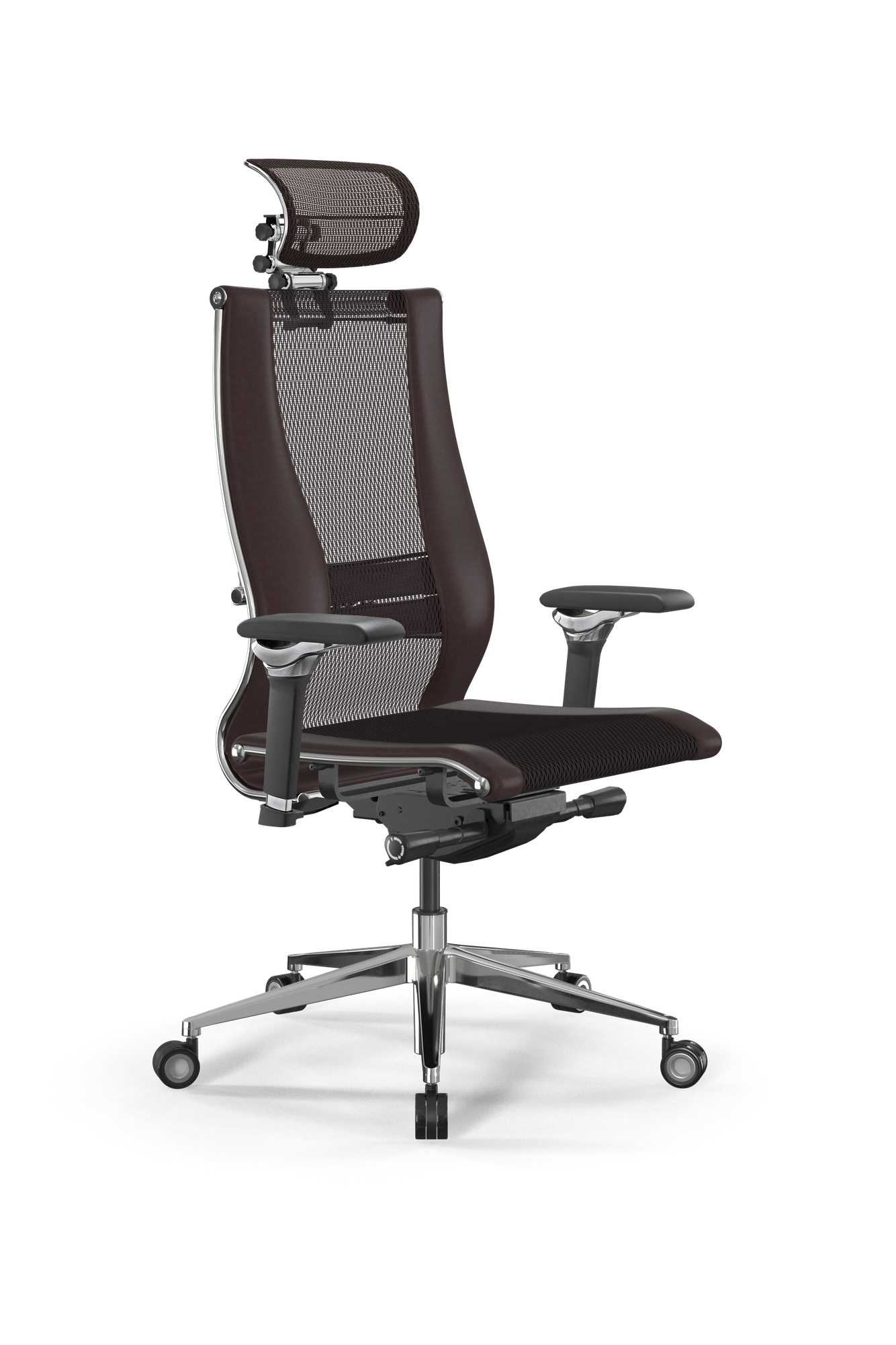 Кресло Samurai AERO ELITE Edition RTX 6D Dark Chocolate\алюминиевое литое пятилучие