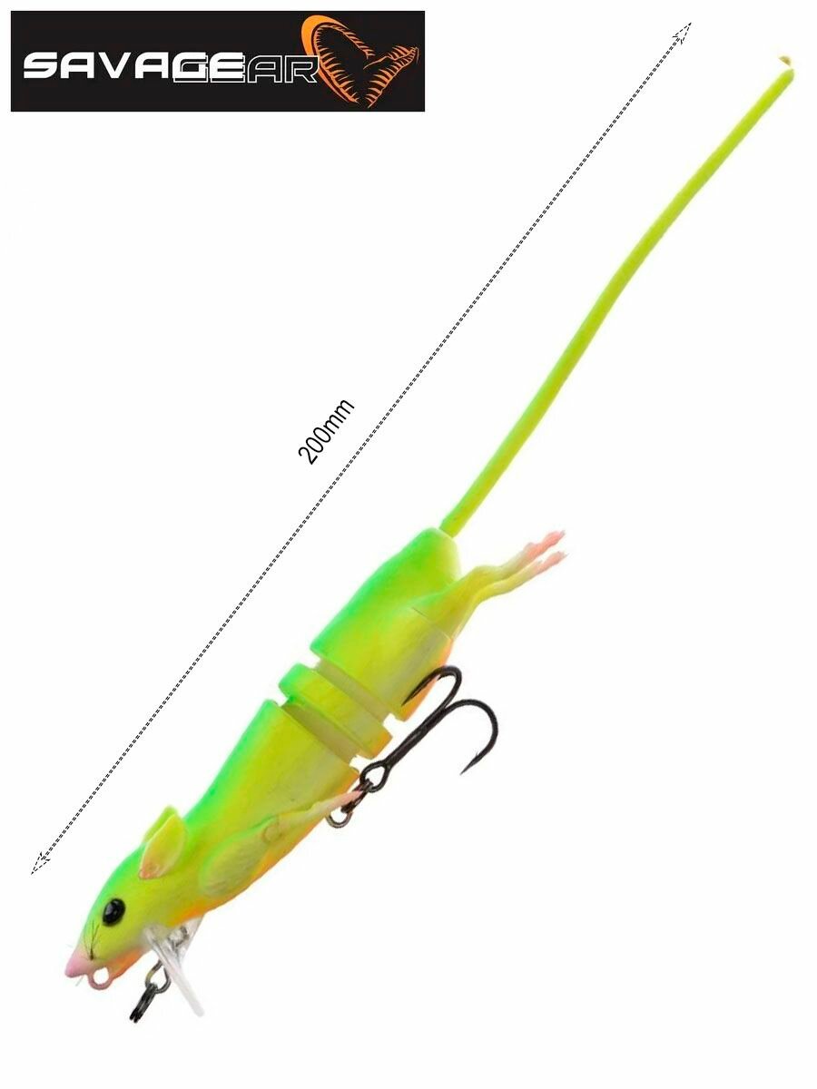 Воблер SAVAGE GEAR 3D Rad 20cm 32g 07-Firetiger 58315