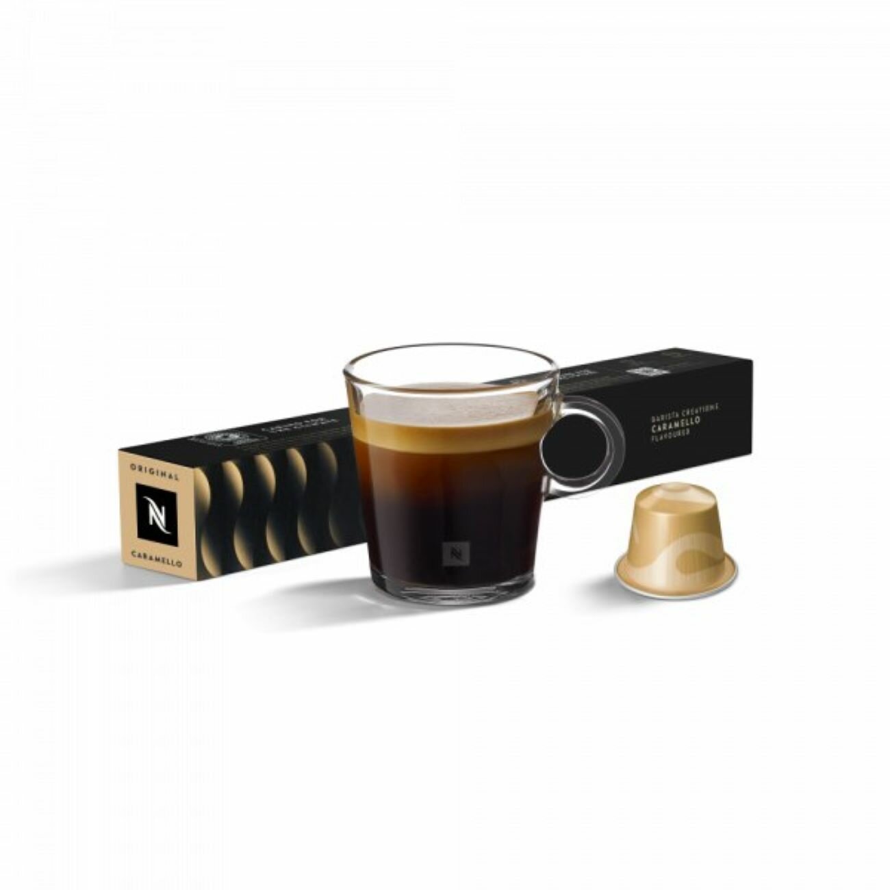 Кофе в капсулах Nespresso Barista Creations Caramello (ex. Caramel Creme Brulee) , 10 кап. в уп.