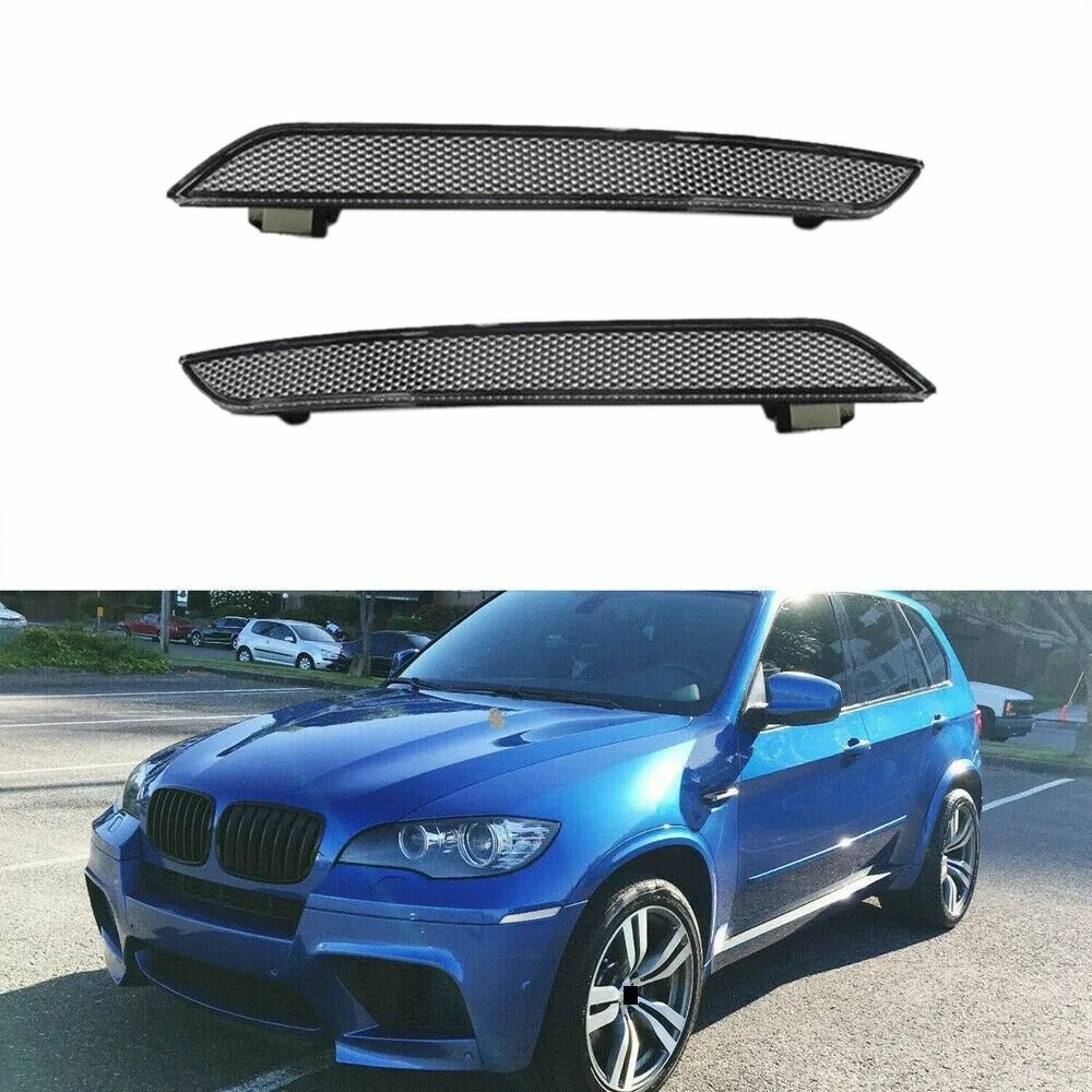 Катафот - светоотражатель передний на BMW X6 E71 ( X5 E70 ) правый и левый комплект 2 шт