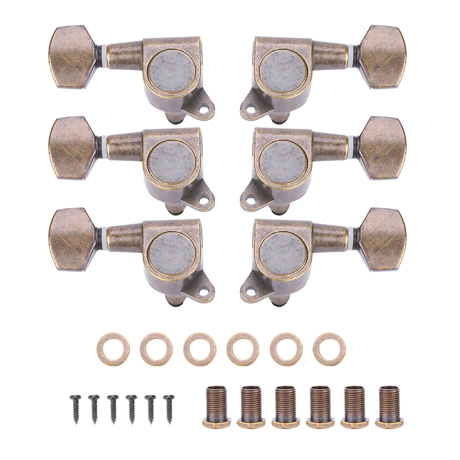 Настройки колышков Tuners Machine Heads для акустической электрогитары (3L3R)
