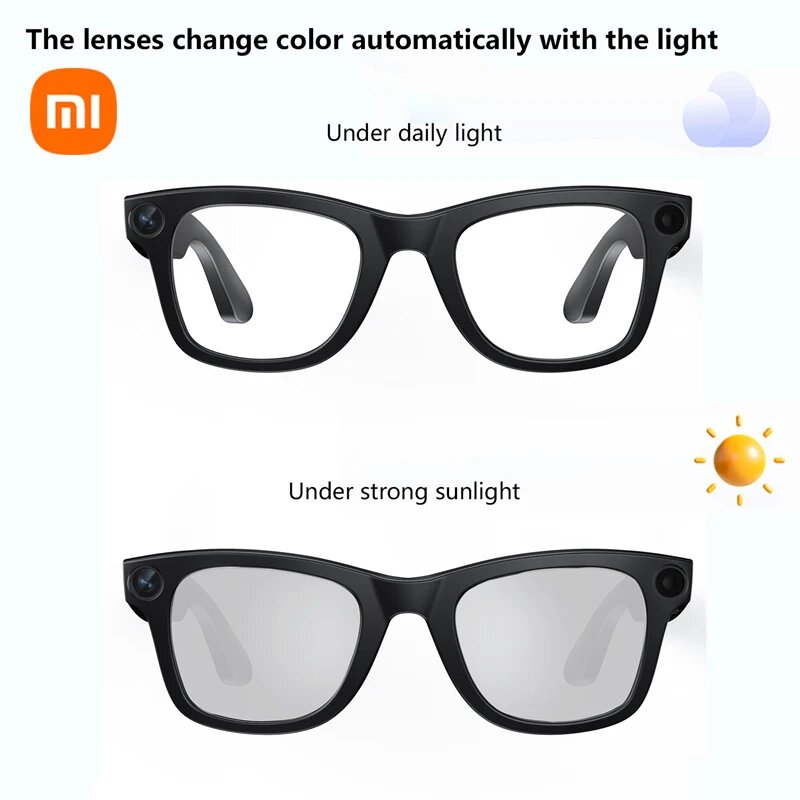 Xiaomi G300 AI Умные очки Photochromic Lens