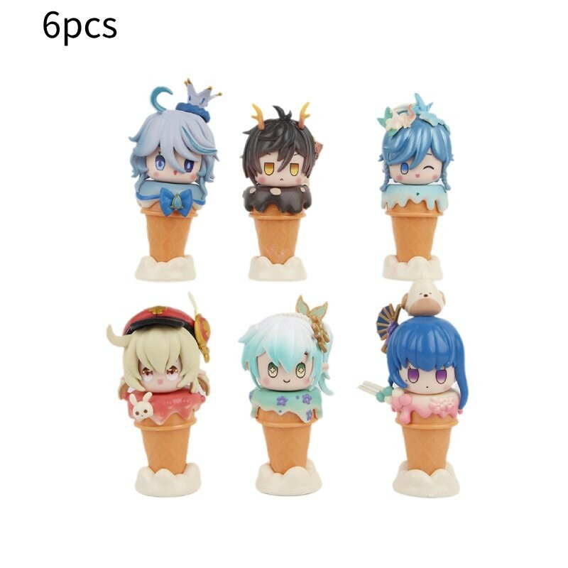 Статуэтка grass god playful q version charming ice cream, для декора дома