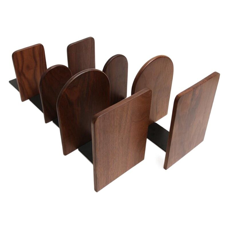 Книжная подставка, черный орех, 13x8 см