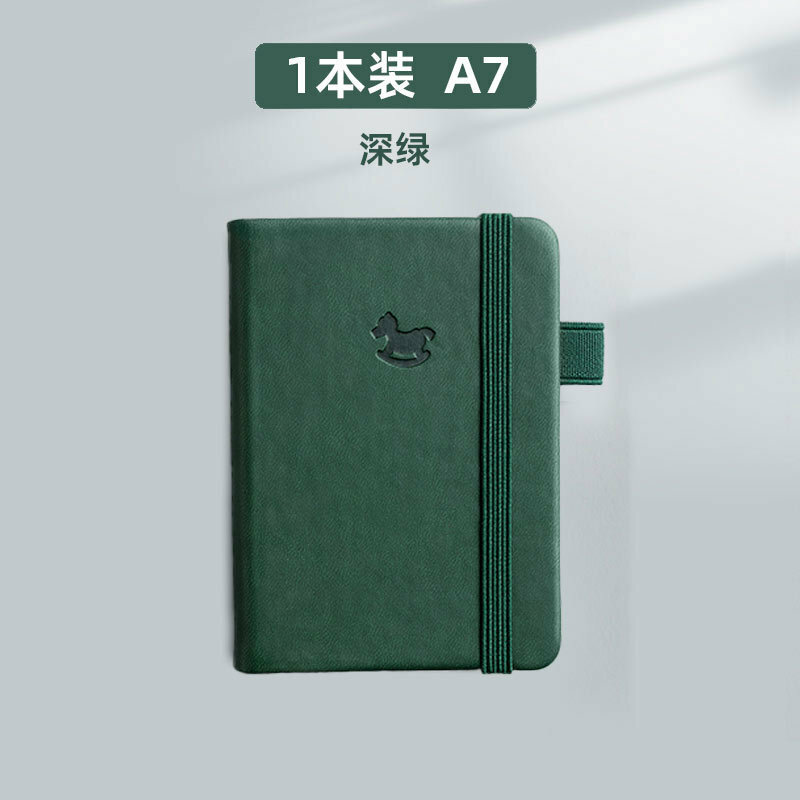 Записная книжка "Mini-Dictionary", формат А7, темно-зеленая обложка, 96 стр.