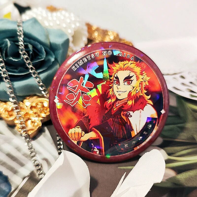 Значок Demon Slayer Rengoku, Bandai, слива
