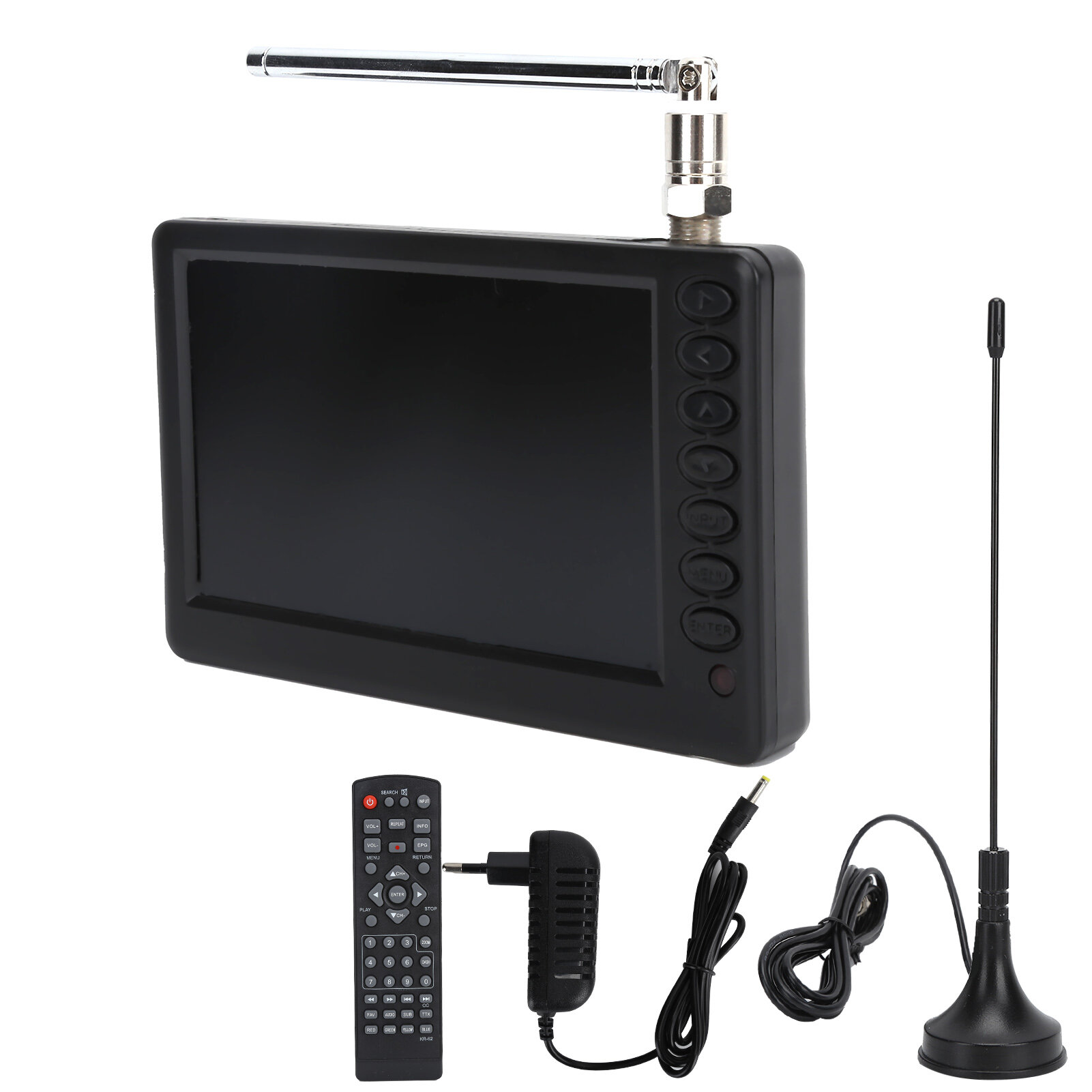 LEADSTAR 5 Inch Pocket Digital TV Portable FM ATV Bracket High Resolution Mini