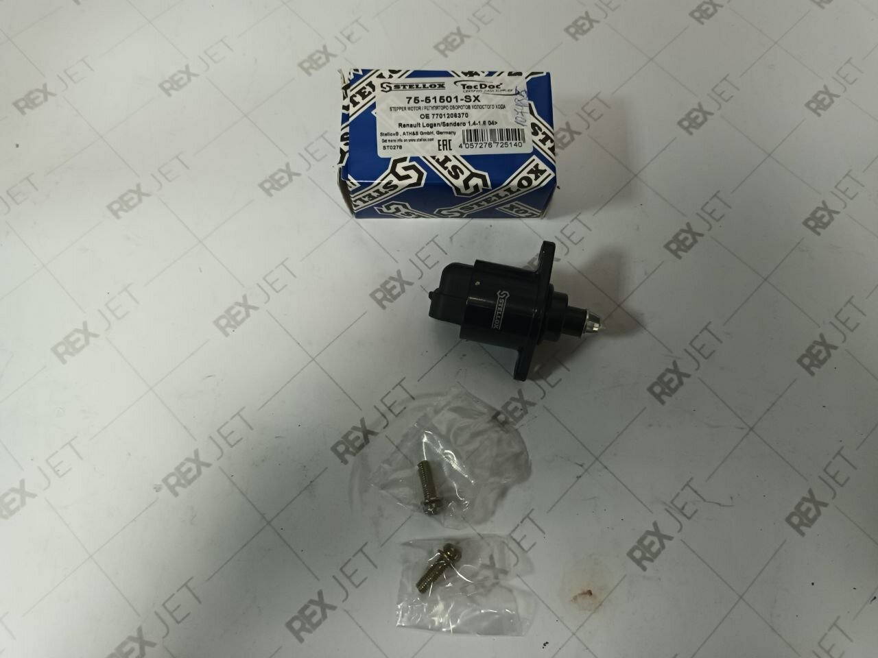 Датчик холостого хода Renault Logan 8 клап. Stellox
