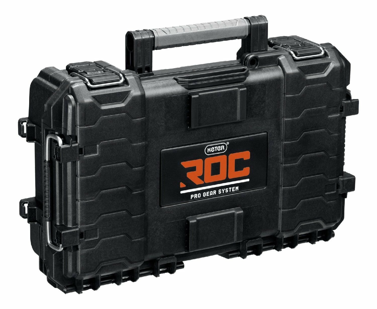 Пластиковый ящик-органайзер KETER ROC PRO GEAR 2 0 22 дюйма 564х351х166 мм с металлическими замками и защитой от пыли