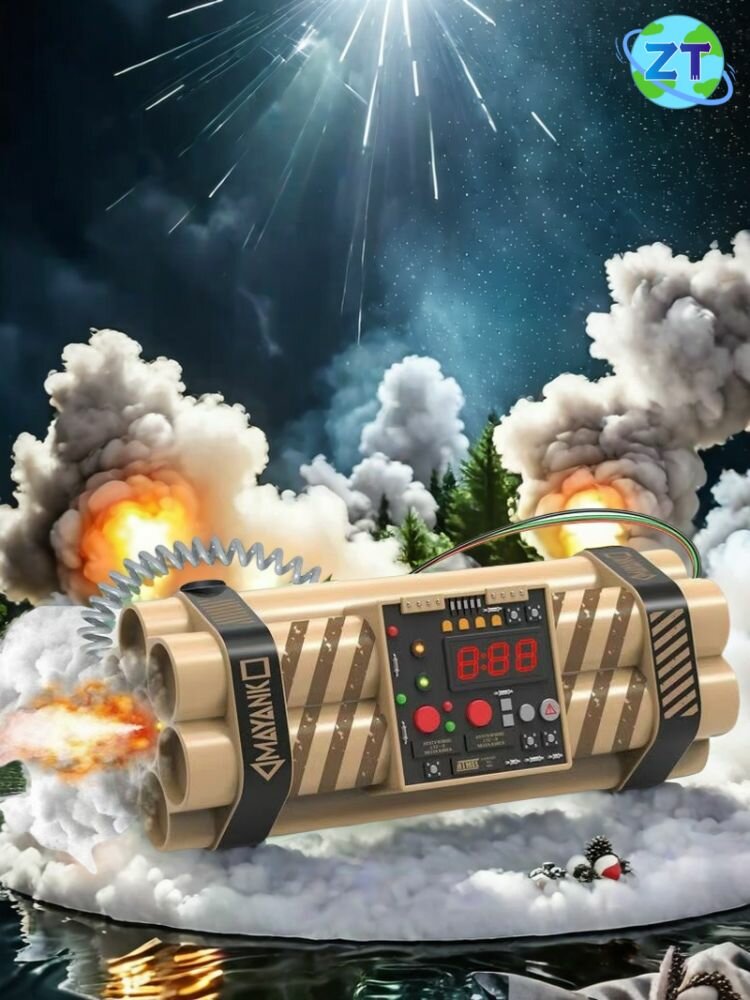 Дымовая бомба замедленного действия - акустическая граната - дымовая бомба - детская игрушка